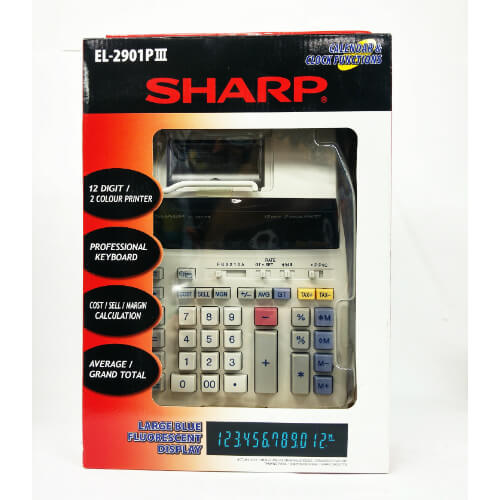 מכונת חישוב SHARP EL-2901 - All2Office - ארז אהרון הכל למשרד - ציוד ...